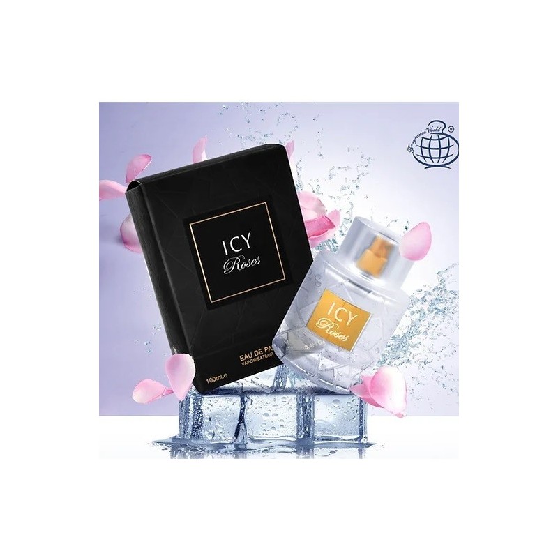 Fragrance World, Ice on Rose, apa de parfum 100 ml unisex
